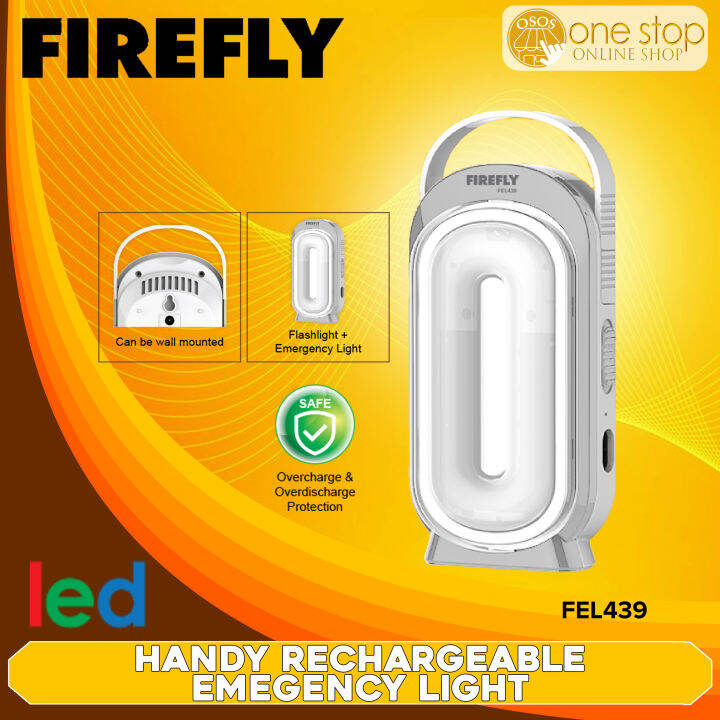 FIREFLY Original Flashlight Emergency Lamp Rechargeable Handy Portable ...
