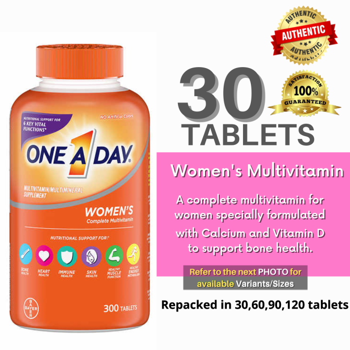 30 Tablets - One A Day Women's Multivitamin | Lazada PH