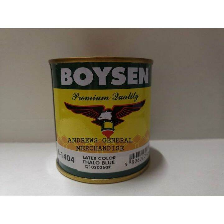 BOYSEN LATEX COLOR PAINT ( CONCRETE / PANG BATO ) 1/4 LITER | Lazada PH