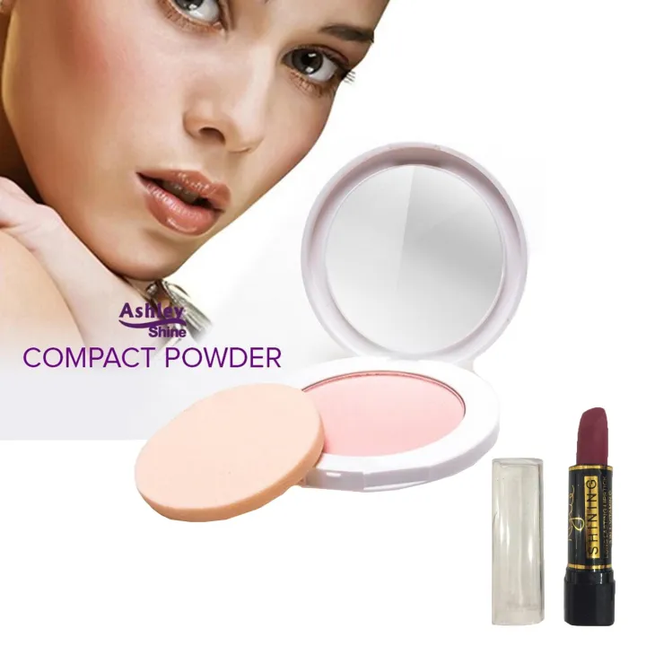 AS 24 Hours Long-lasting Compact Powder #01 12g FREE Lipstick | Lazada PH