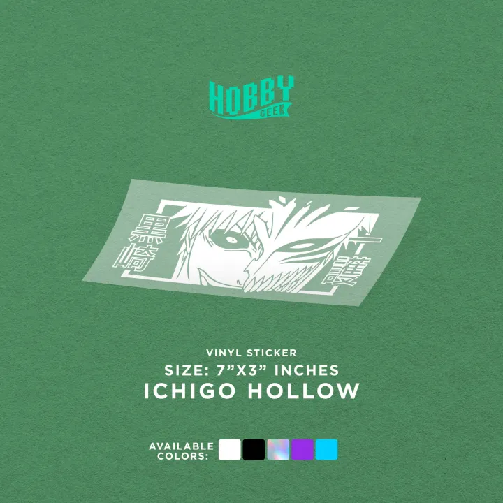 ICHIGO BLEACH aquaflask tumbler Premium Car Vinyl Sticker & Motorcycle ...