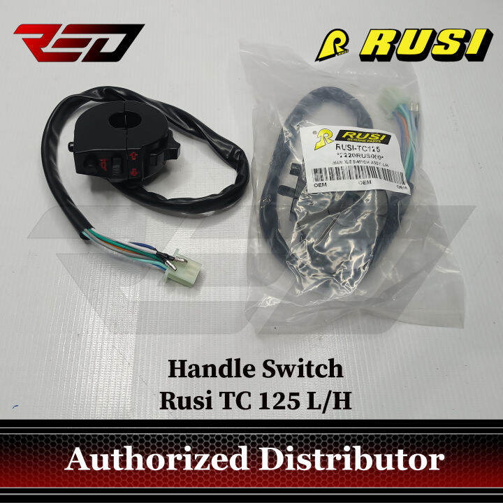 Handle Switch Assembly Rusi TC 125 Original Rusi Parts | Lazada PH