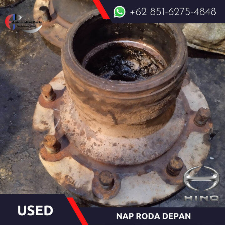 NAP RODA DEPAN HINO LOHAN FM260TI 8 LOBANG EX JAPAN ASLI | Lazada Indonesia