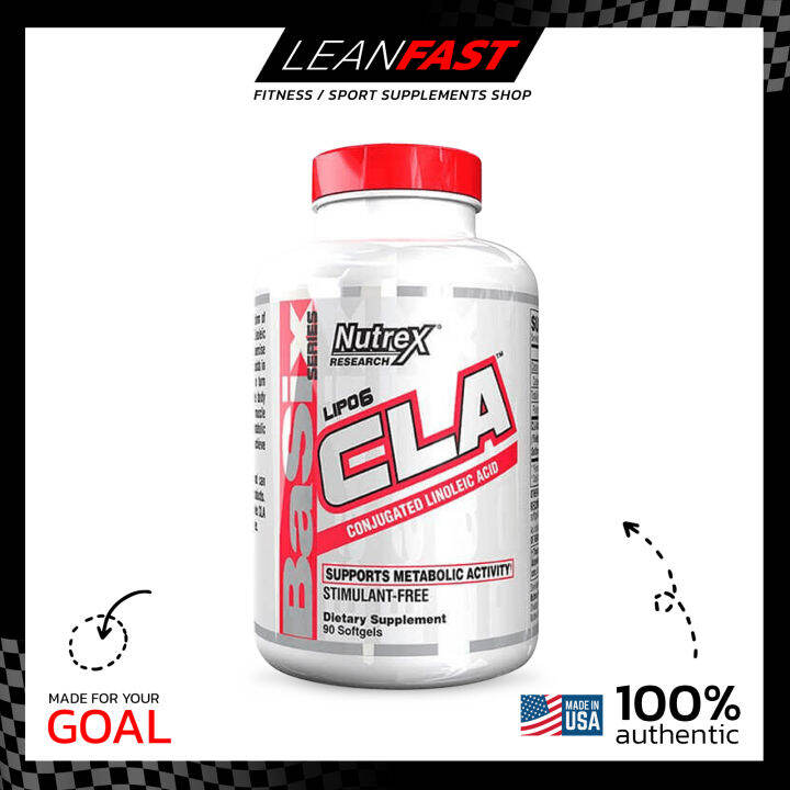 Nutrex: CLA 1000mg 90 softgels 90 เม็ด ช่วยร่างกายให้ปล่อยไขมันสะสมออก ...