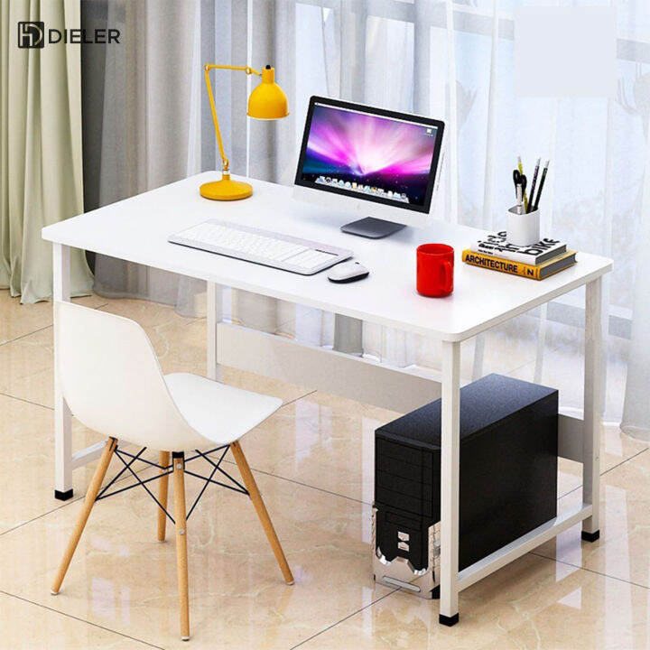 HD Modern Minimalist Computer Desk High Quality Solid Wood Study Home ...