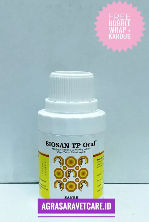 BIOSAN TP ORAL 100 ml- atp, mineral vitamin ternak oral | Lazada Indonesia