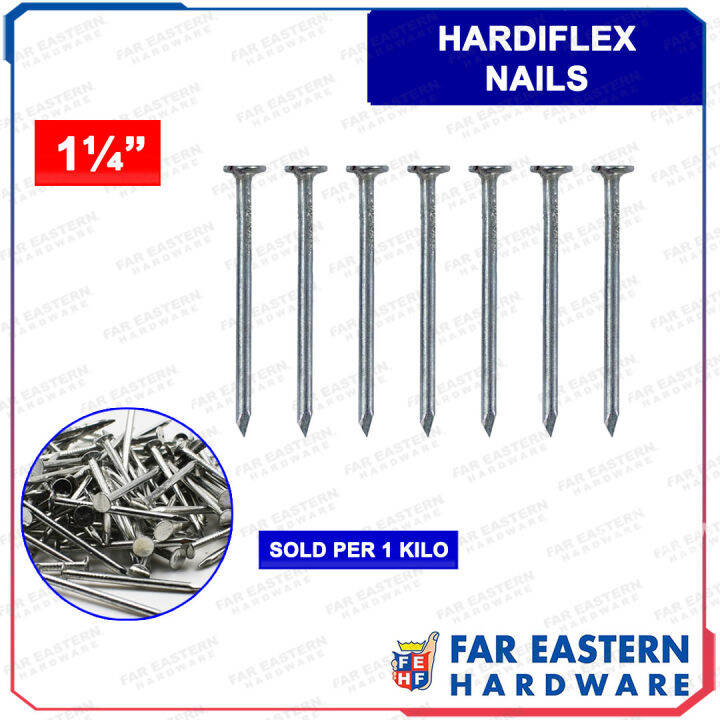 Hardiflex Nails 1¼ 1Kilo/Pack | Lazada PH