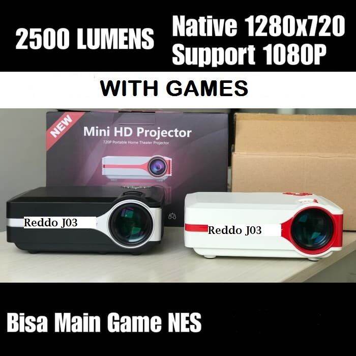 PROYEKTOR J03 NES GAMES LED HD Gaming PROJECTOR FD ISI GAME | Lazada ...