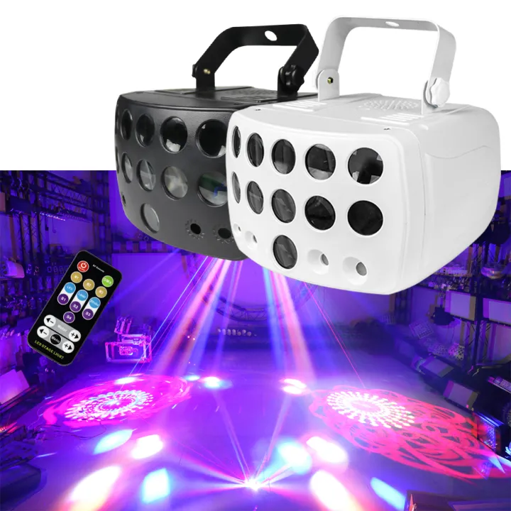 RGBW LED 96 Patterns RGB Laser Projector Sound active Disco DJ Spot ...
