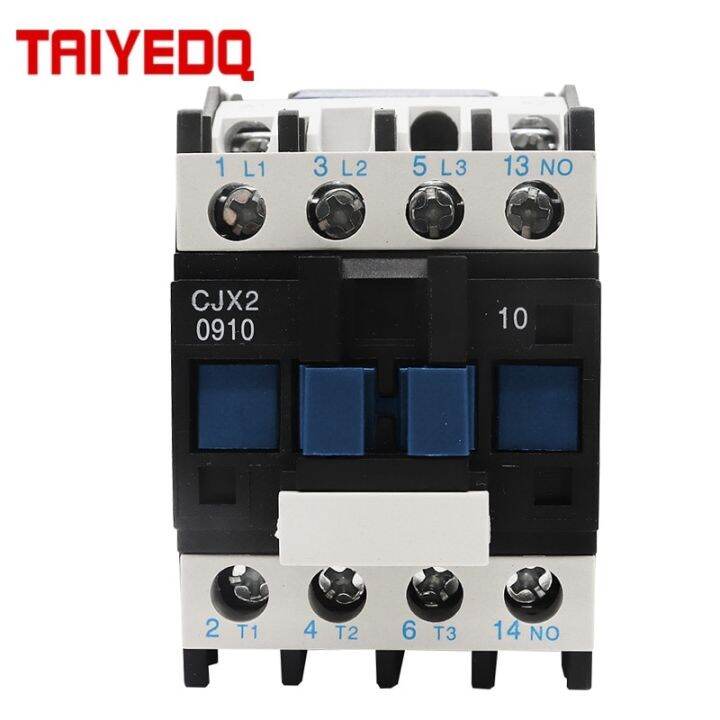 CJX2-0910 AC Contactor 9A Magnetic Contactor 220V/380V Coil Voltage 50 ...