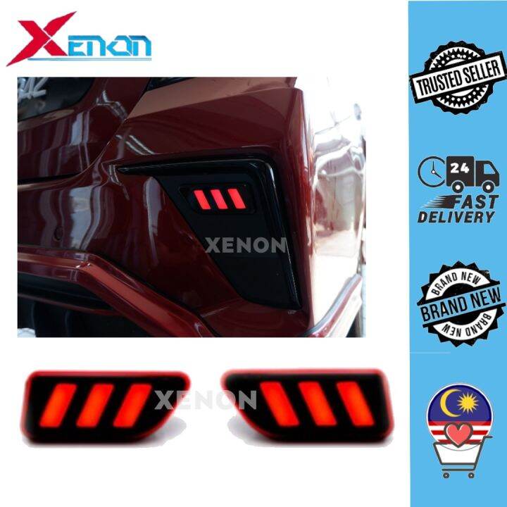 Perodua Bezza Ativa Rear Reflector Light LED Mustang Style sequential ...