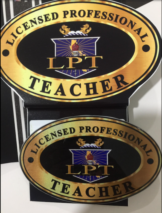 IdYourCar - LPT Teacher Set - Plate # Mount & 3D Domed Rear Window ...