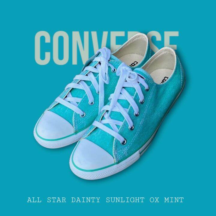 Converse All star dainty sunlight ox Mint | Lazada.co.th