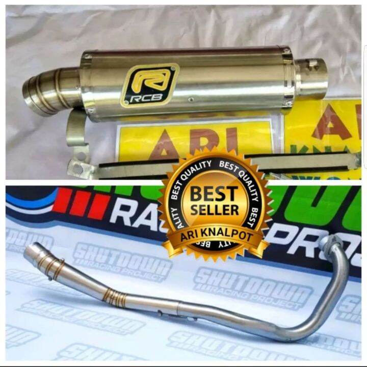 KNALPOT CUSTOM RCB RACING JUPITER MX KING PNP MX KING FULL SYSTEM ...