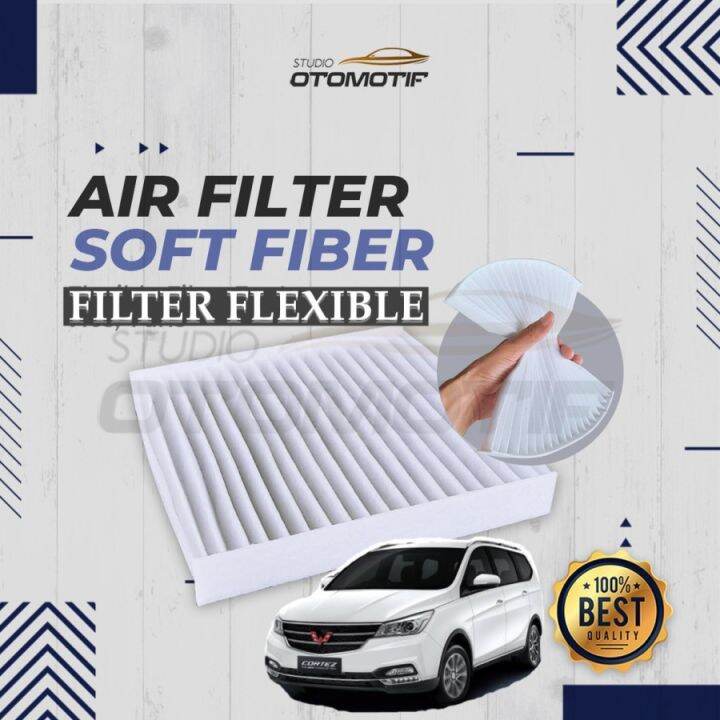 FILTER AC MOBIL WULING CORTEZ SERAT FIBER FLEXIBLE | Lazada Indonesia