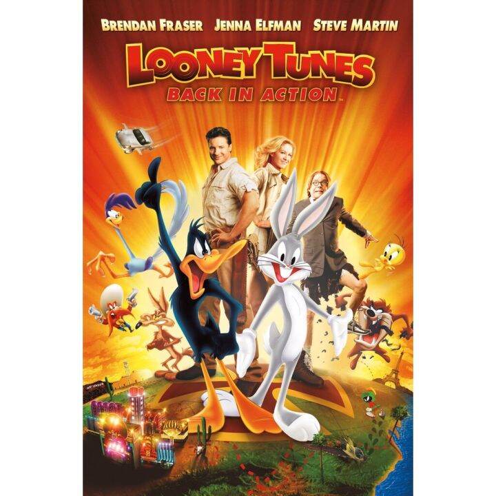 Looney Tunes Back in Action ลูนี่ย์ ทูนส์ รวมพลพรรคผจญภัยสุดโลก (2003) DVD Master พากย์ไทย ...