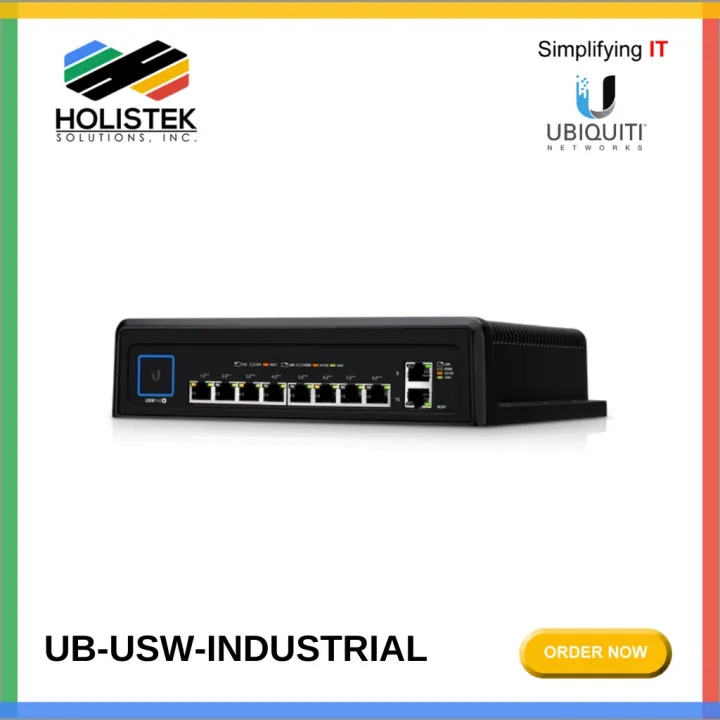 Ubiquiti UniFi Switch Industrial (USW-Industrial) I 10-Port Durable ...