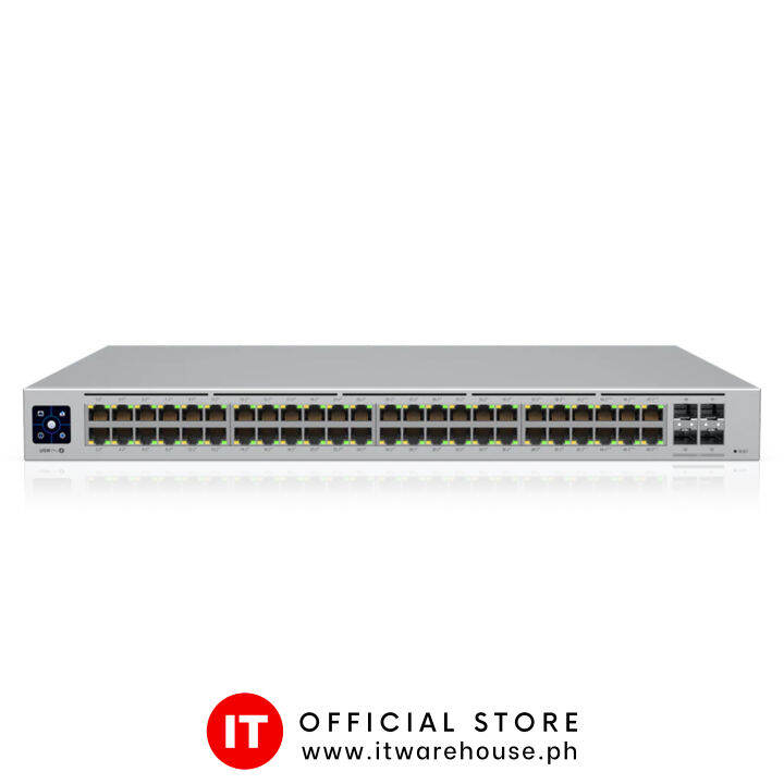 Ubiquiti USW-Pro-48-POE - UniFi Layer 3, PoE switch with (48) GbE RJ45 ...