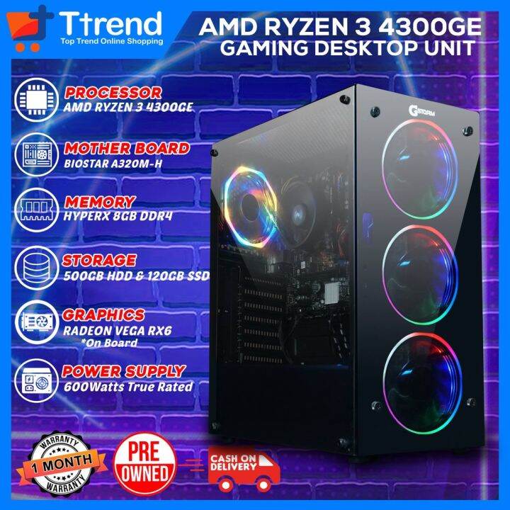 VAVK AMD Ryzen 5 PRO 4650G 4300GE 2100GE ATHLON 3000G w Vega Graphics ...