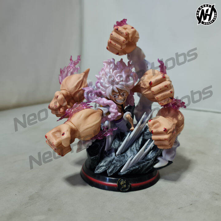 GK THS KO One Piece WCF Nika Luffy Gear 5 Multi Punch Attack Reg Ver ...