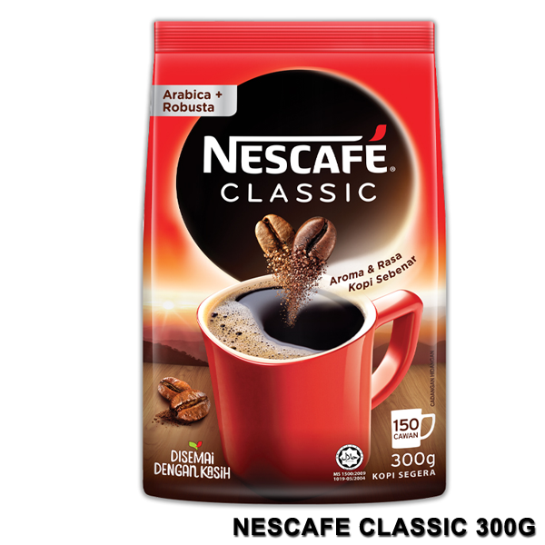 NESCAFE Classic Refill Pack 300g | Instant Coffee Soft Pack | Lazada