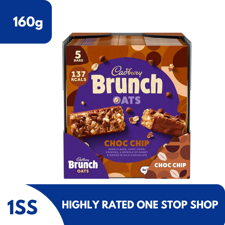 Cadbury Chocolate Chip Brunch Bar, 160g | Lazada PH