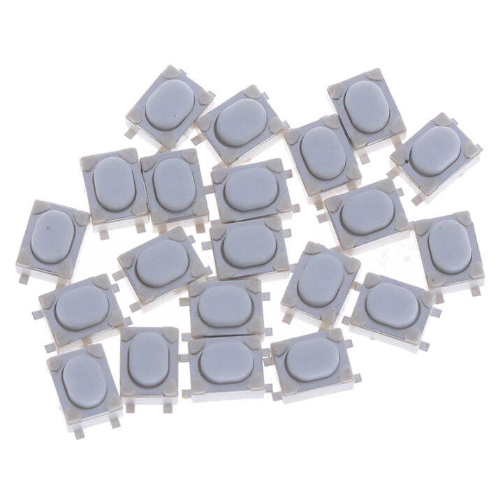 20PCS 3*4*2.5mm SMD Tact Switch 4 Pin Touch Micro Switch Push Button ...