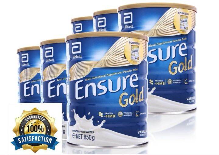 Ensure Gold Vanilla HMB 850g x 6 | Lazada PH