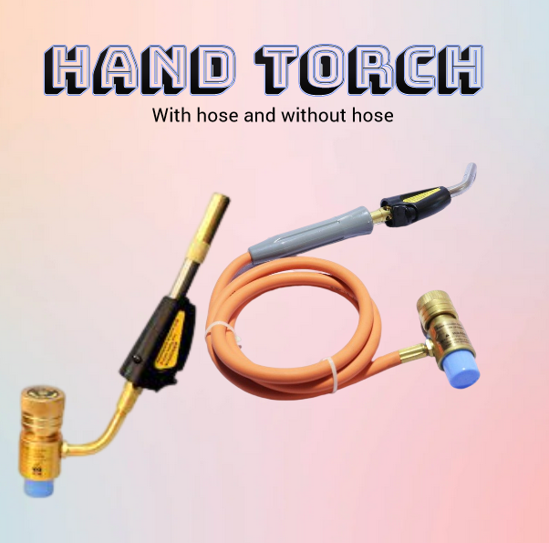 HAND TORCH RTM-1S6 without hose and Hand Torch HT-IS660 with hose ...