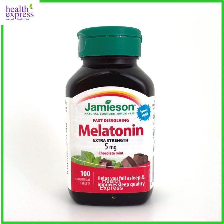 Jamieson - Extra Strength Sweet Dream Supplement (5 mg) Fast Dissolve ...