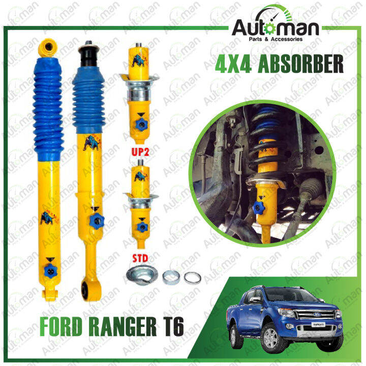 FORD RANGER T6 BULL 4X4 HEAVY DUTY ADJUSTABLE SHOCK ABSORBER | Lazada