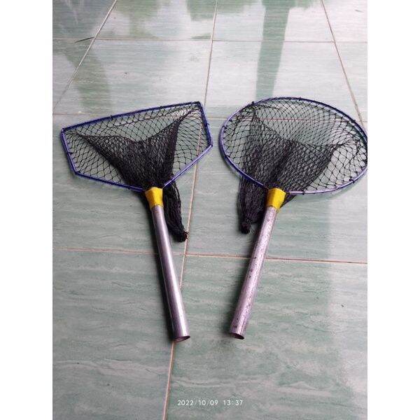 Serokan jaring ikan lele gagang pipa besi | Lazada Indonesia
