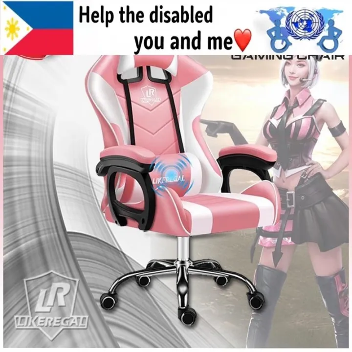 Pay ten for fake Likeregal Leather Gaming Chair Ergonomic Office ...