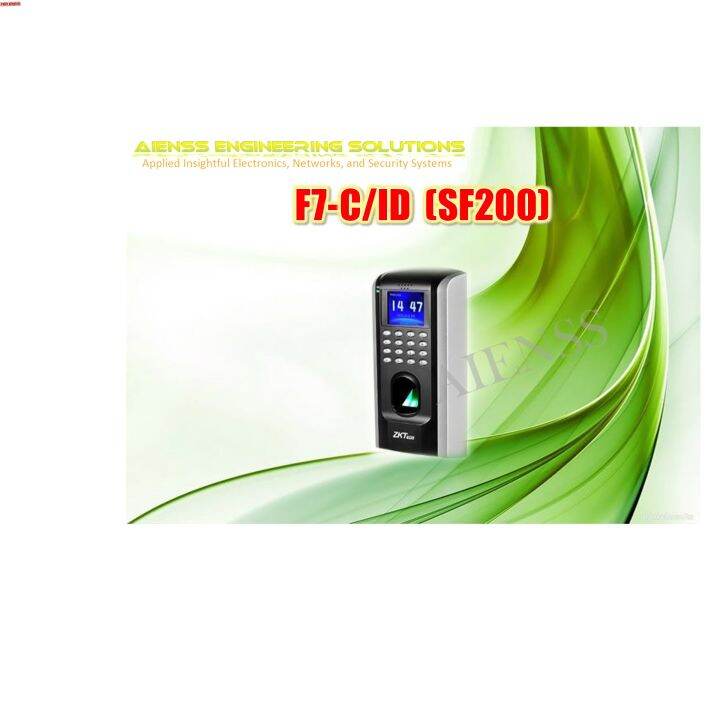 F7-C/ID (SF200) BIOMETRICS & ACCESS CONTROL | Lazada PH