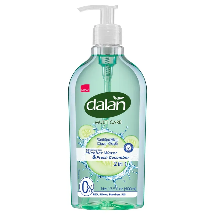 New! DALAN MULTICARE LIQUID SOAP WITH MICELLAR WATER & FRESH CUCUMBER ...