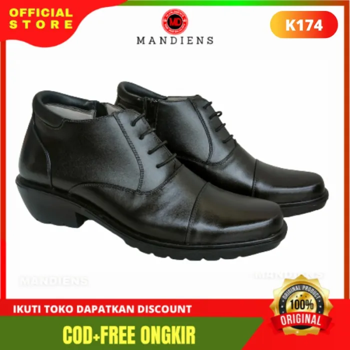 Deeshoes Sepatu Formal Pantofel Pria Kulit Model PDH Boot Medali Type K174 - Sepatu Kerja Formal ...