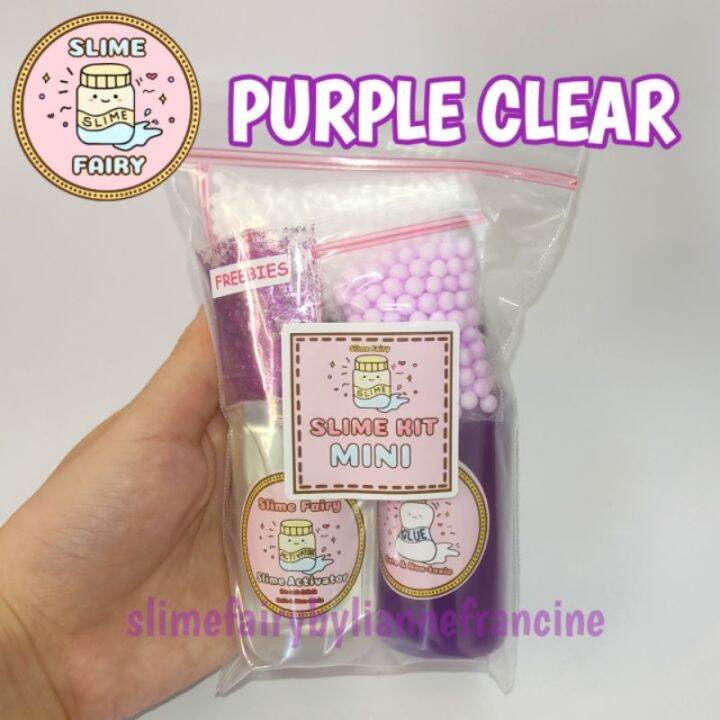 CLEAR SLIME KIT MINI BY SLIME FAIRY | Lazada PH