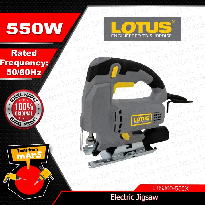 LOTUS Electric Jigsaw with Variable Speed 550W LTSJ60-550X | LTSJ110-710X (710W Free Jigsaw ...