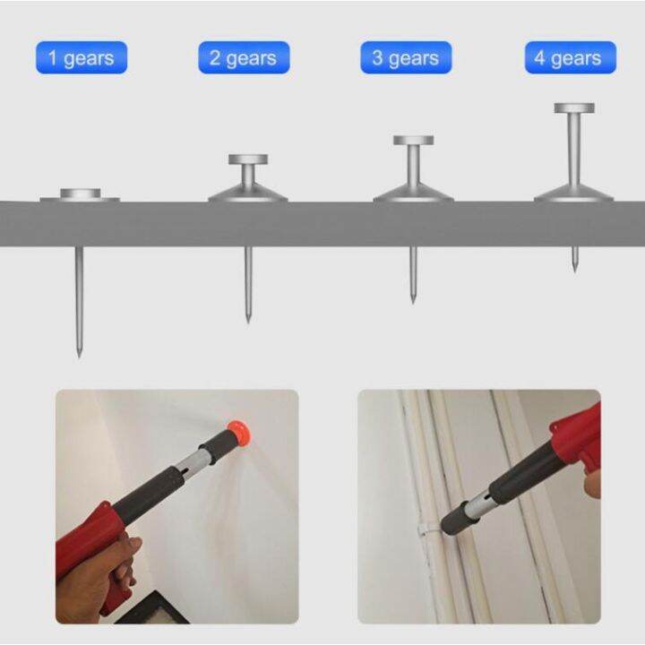 Manual Steel Nails Gun Rivet Tufting Nail Gun Ceiling Concrete Wall ...