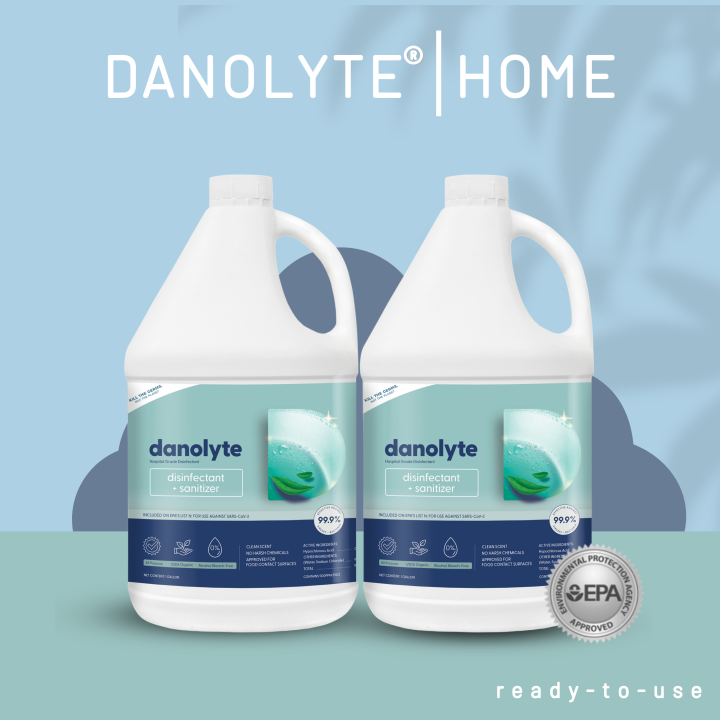 2 containers of 1 Gallon Danolyte® Home BUNDLE, All-Purpose ...