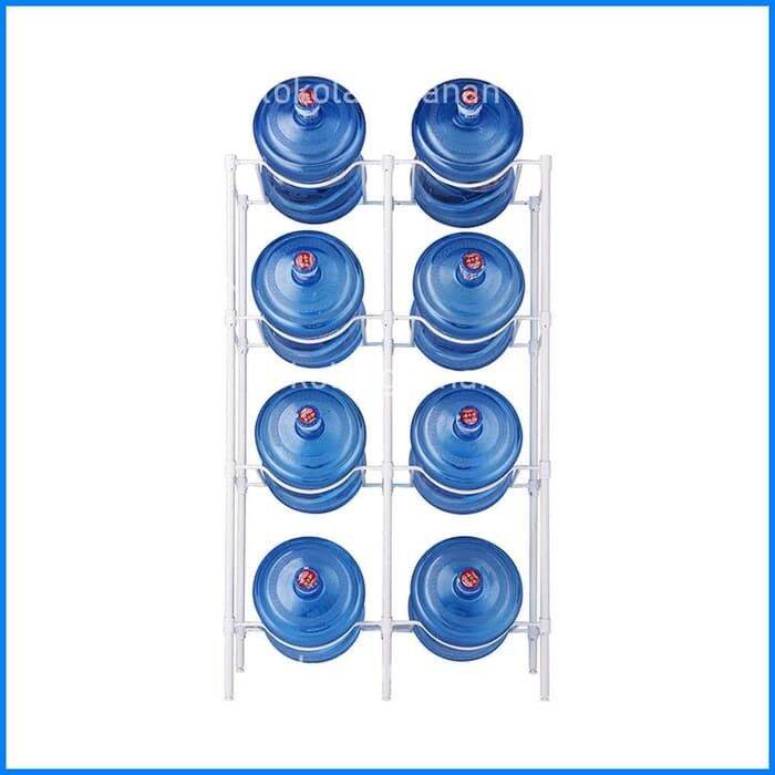 Krisbow Rak Galon 8 Botol - Putih | Lazada Indonesia