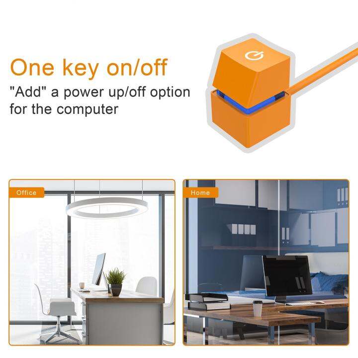 amagogo Desktop Computer PC Power Button Switch, External Desktop ...