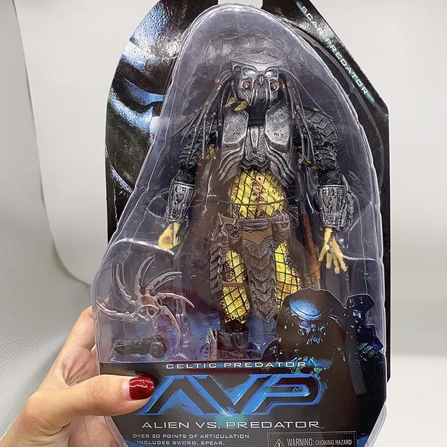 NECA Lab Escape Fugitive Predator AVP Alien Vs Predator Ed Scar ...