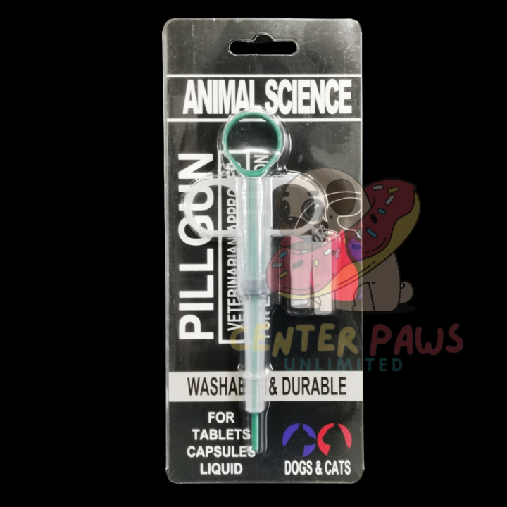 Animal Science PET PILL GUN, for Dogs and Cats (for Tablets, Capsules ...