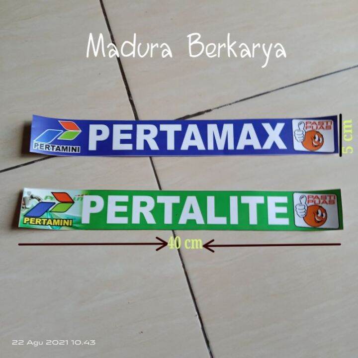 Stiker Pom Mini Pertamax Pertalite | Lazada Indonesia