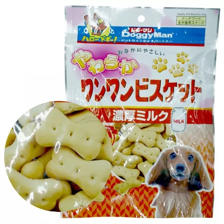 biscuits assorted Doggyman Soft Biscuit Rich Milk Dog Treats 120g ...