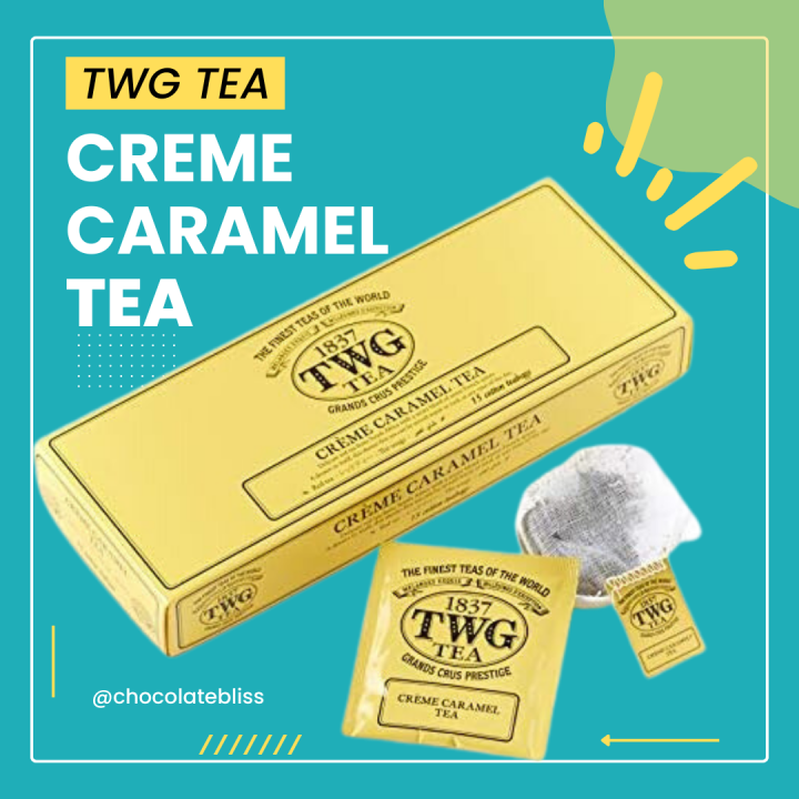 TWG Tea - Creme Caramel Tea - 15 Cotton Teabags - Red Tea | Lazada PH