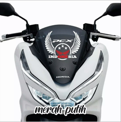 Stiker visor Motor Pcx Indonesia stiker club pcx cutting sticker ...
