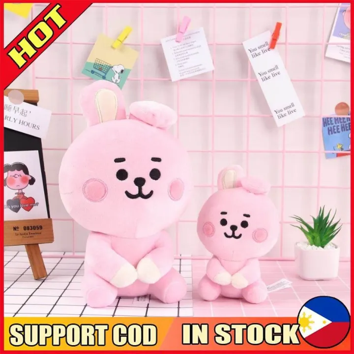 BTS BT21 Mini จี้ตุ๊กตายัดนุ่นพวงกุญแจน่ารักกระเป๋านักเรียนเครื่องประดับ | Lazada.co.th