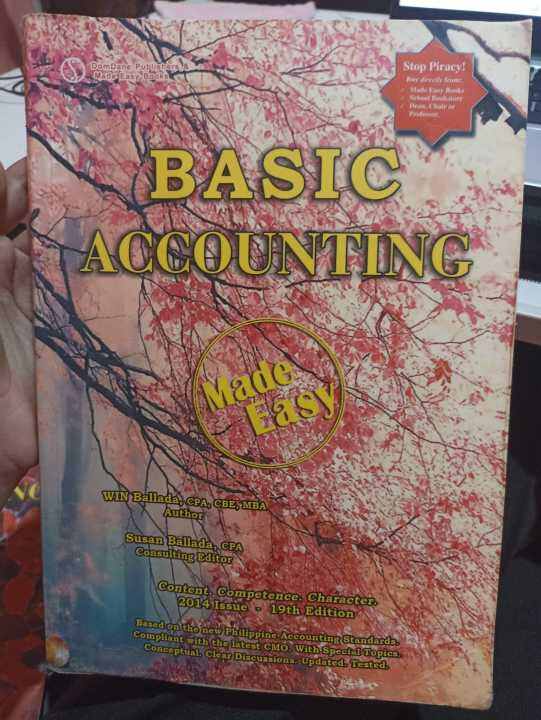 BASIC ACCOUNTING (MADE EASY) by WIN BALLADA | Lazada PH
